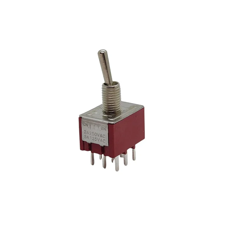 Toggle Switch 9P ON-ON MTS302 PCB Pin Anahtar | Elektronikaled Elektronik